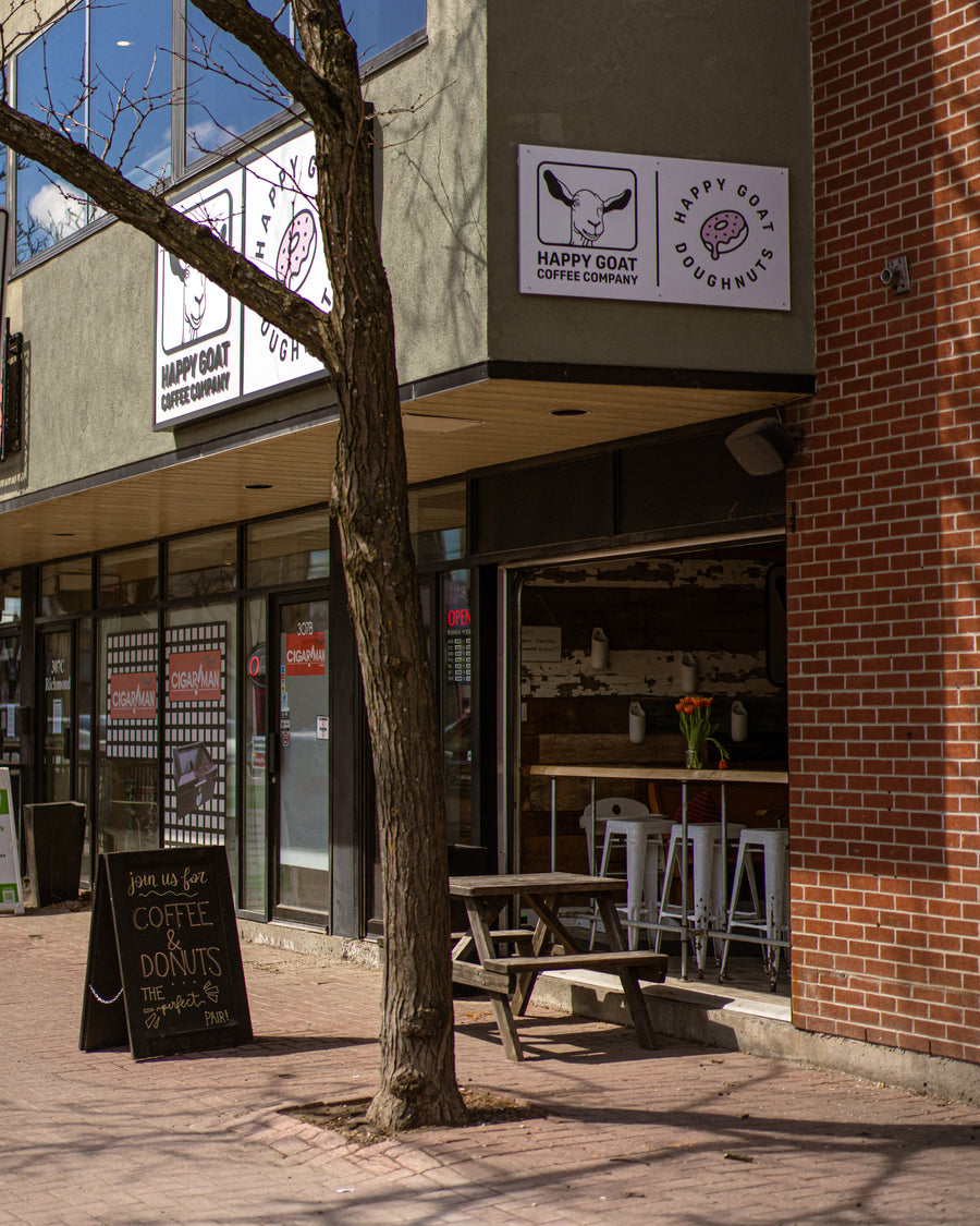 Our Cafes – Happy Goat Coffee